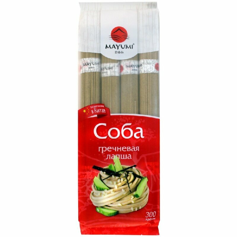 Лапша MAYUMI соба гречневая 300г