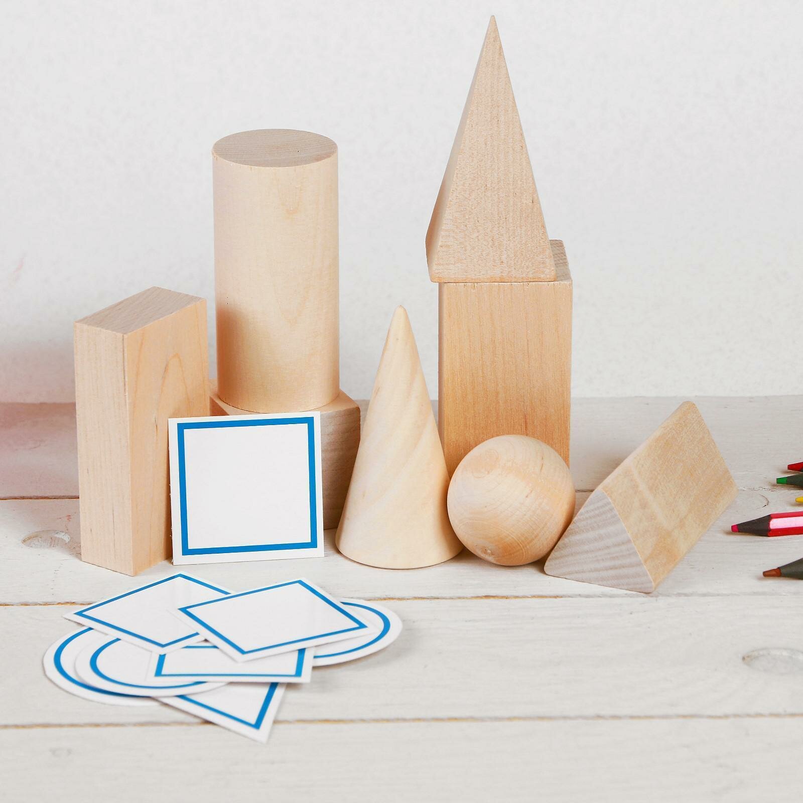 Набор Краснокамская игрушка "Геометрические тела", арт. Н-39