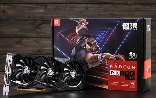 Видеокарта XFX Radeon RX 590 GME 8 ГБ (AMD RX 590 GME 2304SP) — купить ...