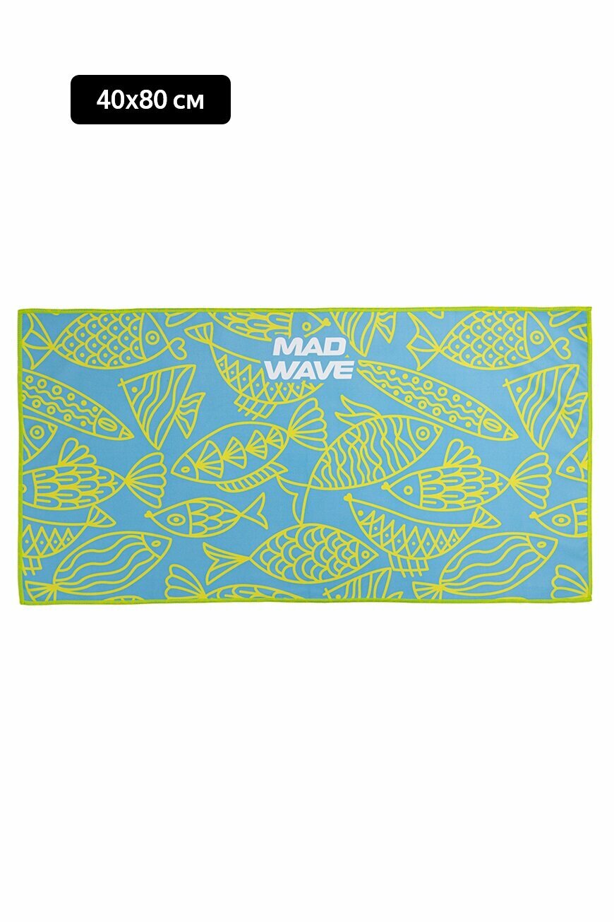 Полотенце из микрофибры Microfiber towel Fishes