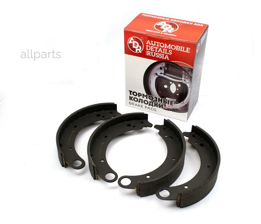 ADR ADR030621 Колодки тормозные барабанные клееные для UAZ 469, Patriot 3160, Hunter 3151,(?280x50) ADR ADR030621