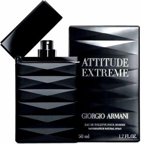 Giorgio armani attitude extreme 50 ml туалетная вода мужская