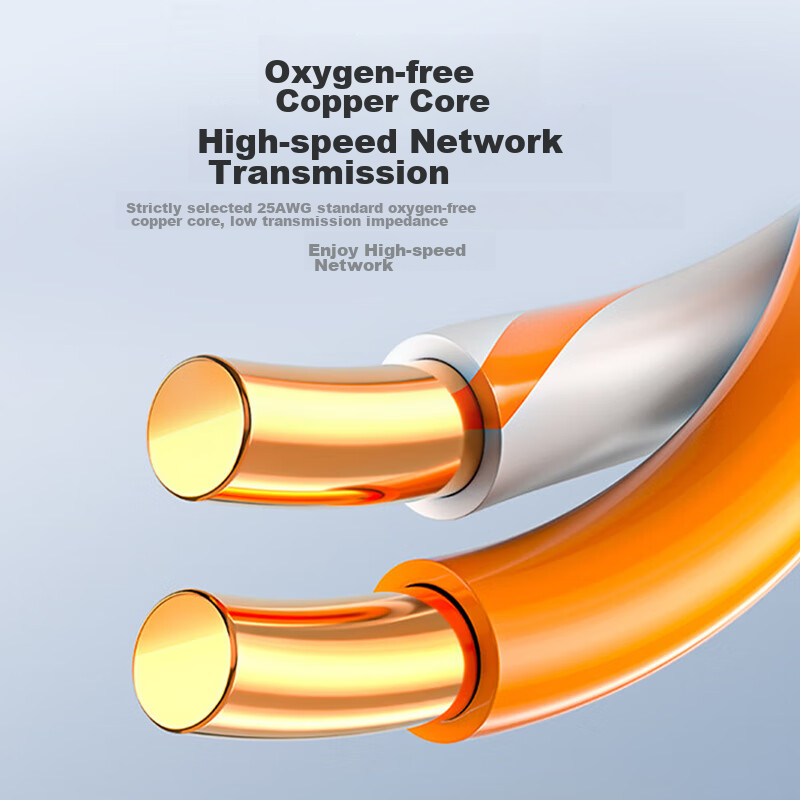 Hikvision, Haoshitong Surveillance Dedicated Network Cable, 0.45mm Oxygen-Free Copper Core, CAT5E Unshielded Gigabit, Home Wiring, Monitoring Box Cable, 305 Meters, HSYV-5E