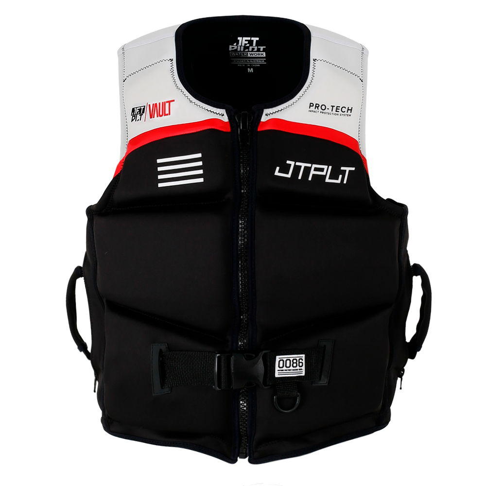 Жилет страховочный JetPilot RX Vault Protech F/E Eco Vest, Black/White, M