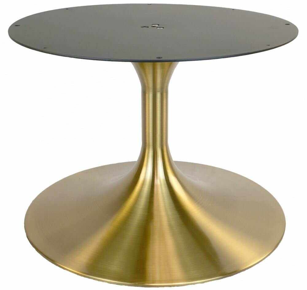 Подстолье 2111EM STOOL MARKET золотой, круглая столешница, круглое основание