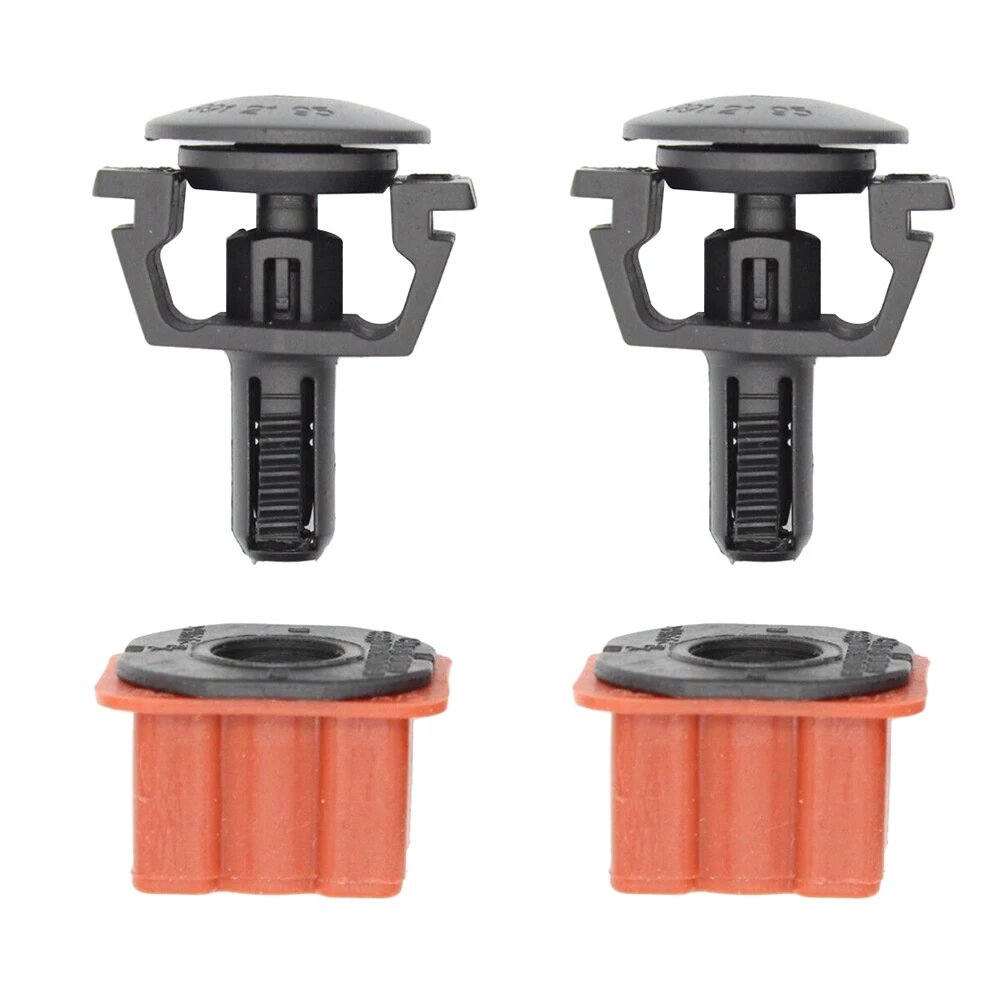 Держатель с зажимом для верхнего крепления радиатора, автомобильные аксессуары, 2 комплекта 2115040059 Верхнее крепление радиатора W204 W211 для Mercedes