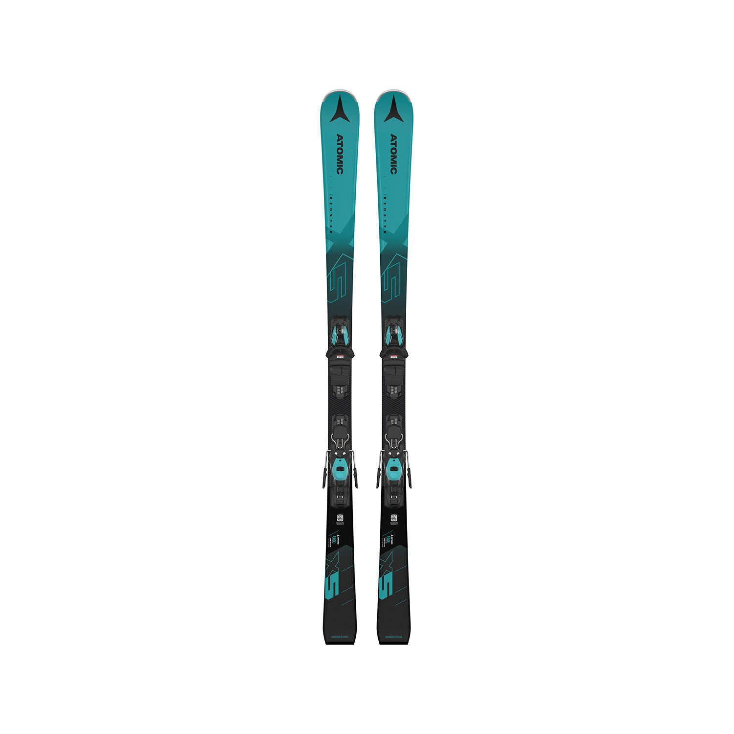Горные лыжи с креплениями Atomic Redster X5 LT Teal Blue + M 10 GW 24/25 , для мужчин , Синий