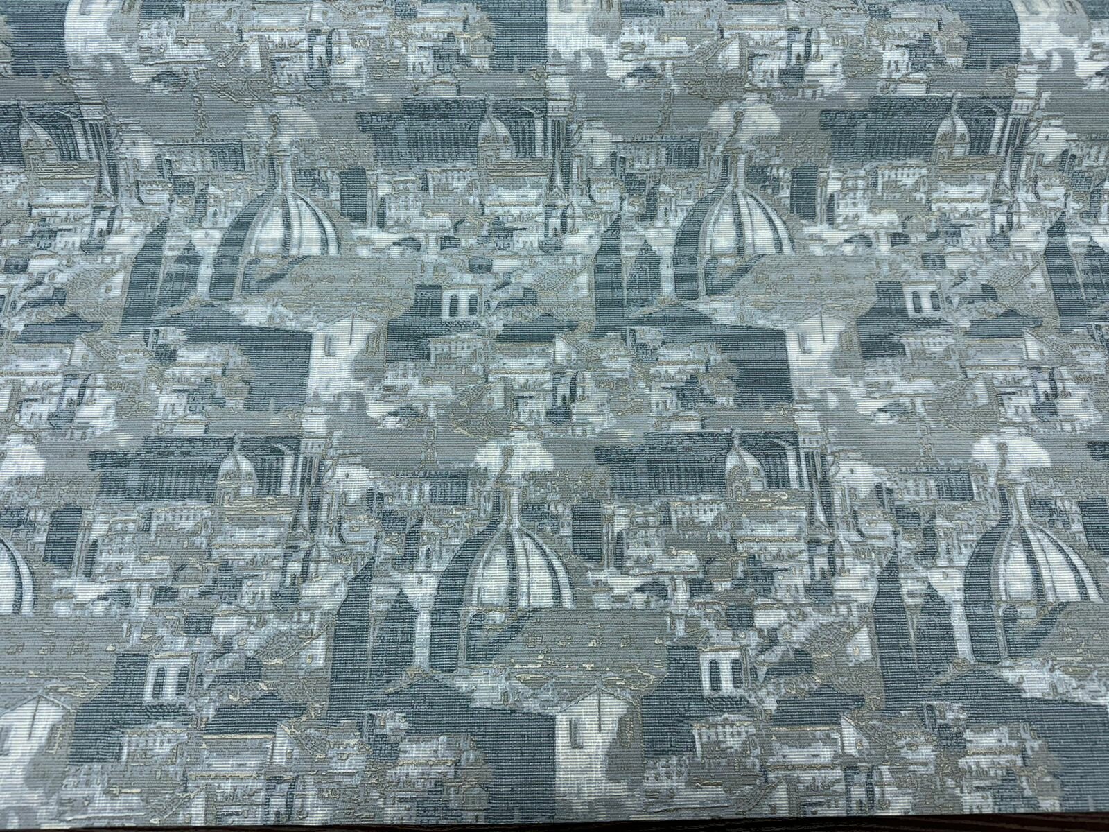 Обои Sirpi 32921 виниловые на флизелиновой основе, светостойкие, 1,06х10,05, голубой город