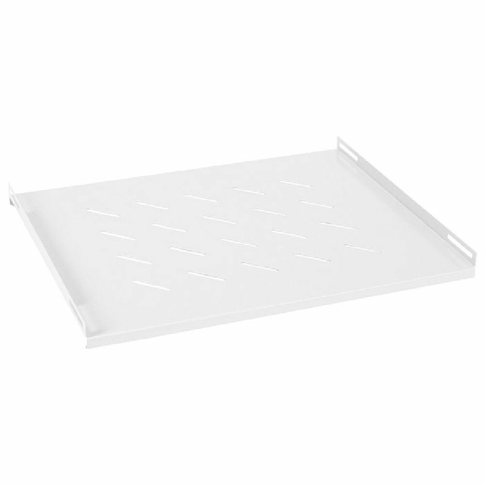 Полка 19" перфорированная для напольных и настенных шкафов Cabeus SH-J018-FC-600m, серый