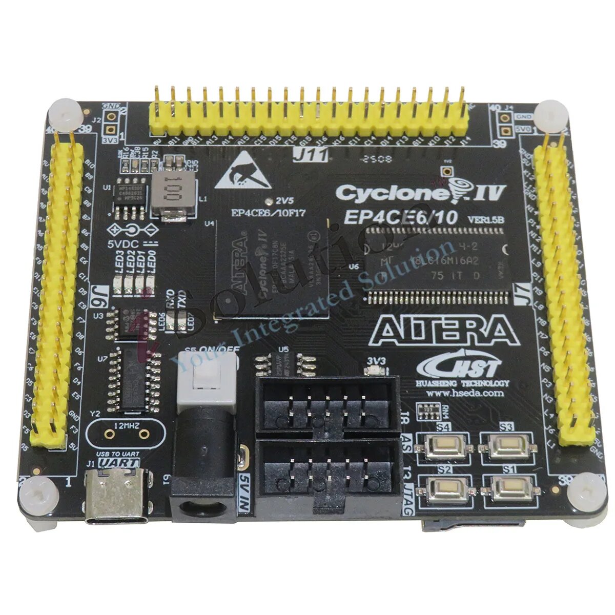 Модуль ALTERA CYCLONE IV EP4CE10 EP4CE10F17C8N soldered front