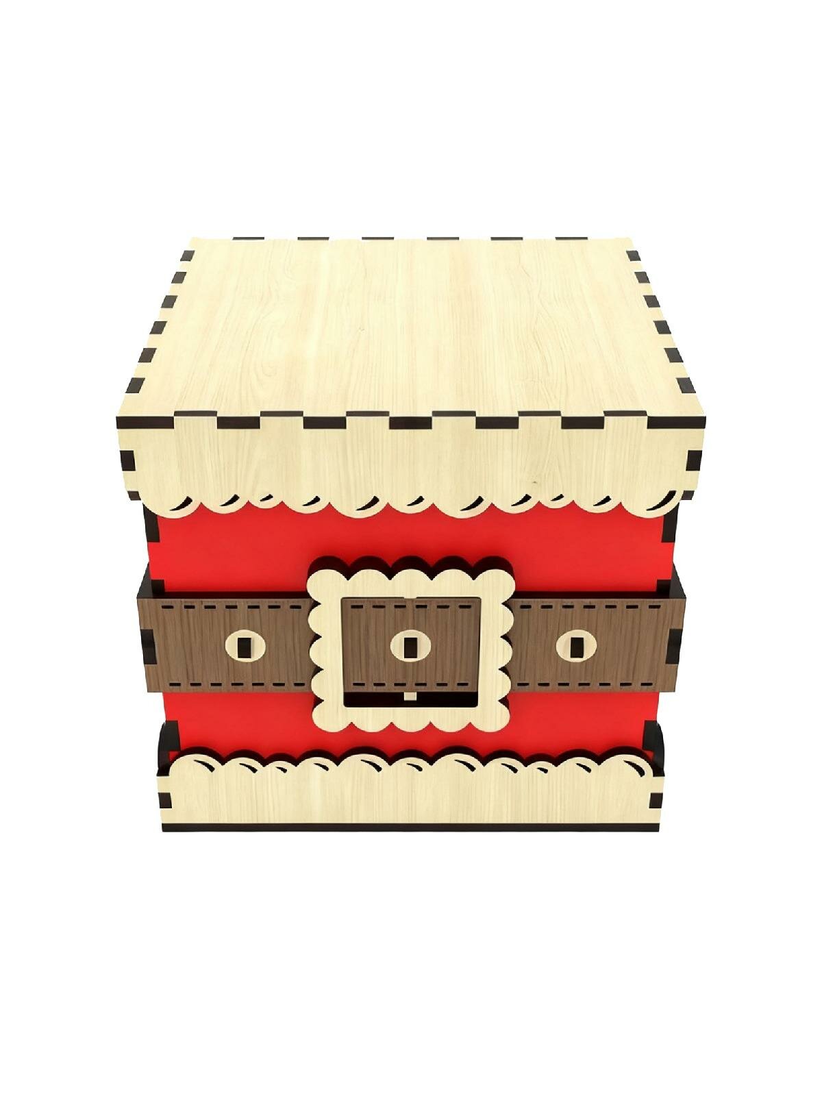 Деревянный рождественский орнамент ручной работы Праздничное украшение для дома или подарков