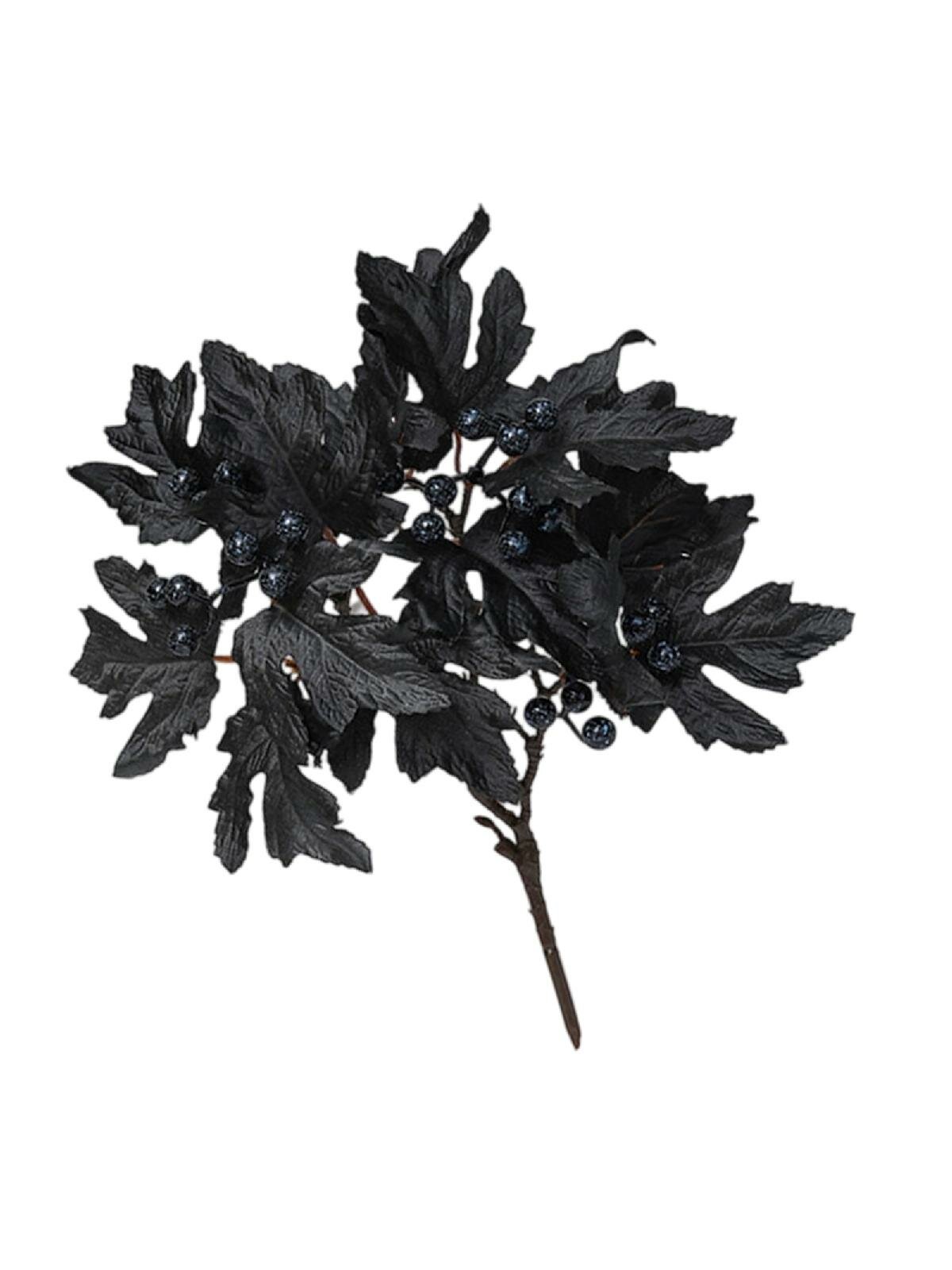 Мягкие Стекающиеся листья Клена, Сосновые шишки, Ягоды, Осенние шелковые украшения для дома