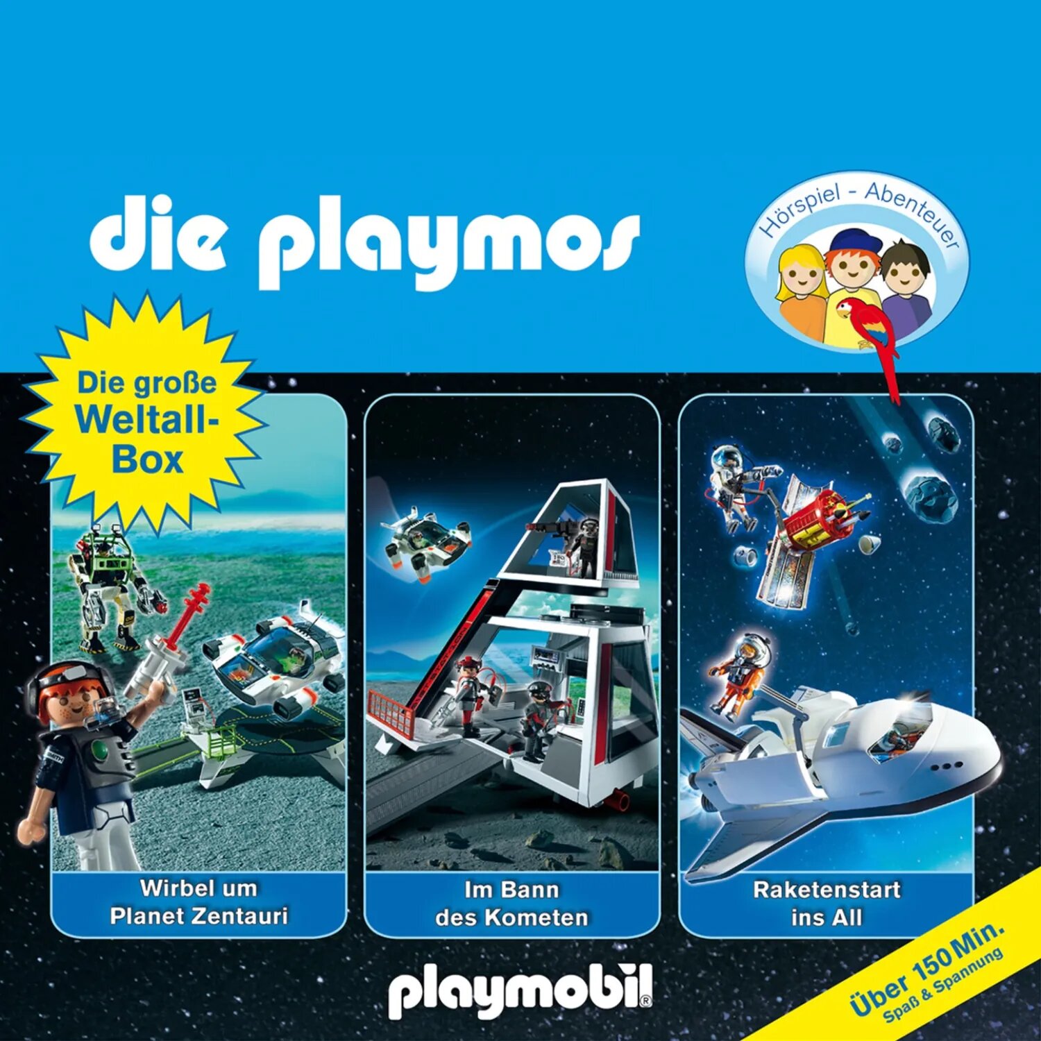 Die Playmos - Das Original Playmobil Hörspiel, Die große Weltall-Box, Folgen 29, 36, 48 [Аудиокнига]