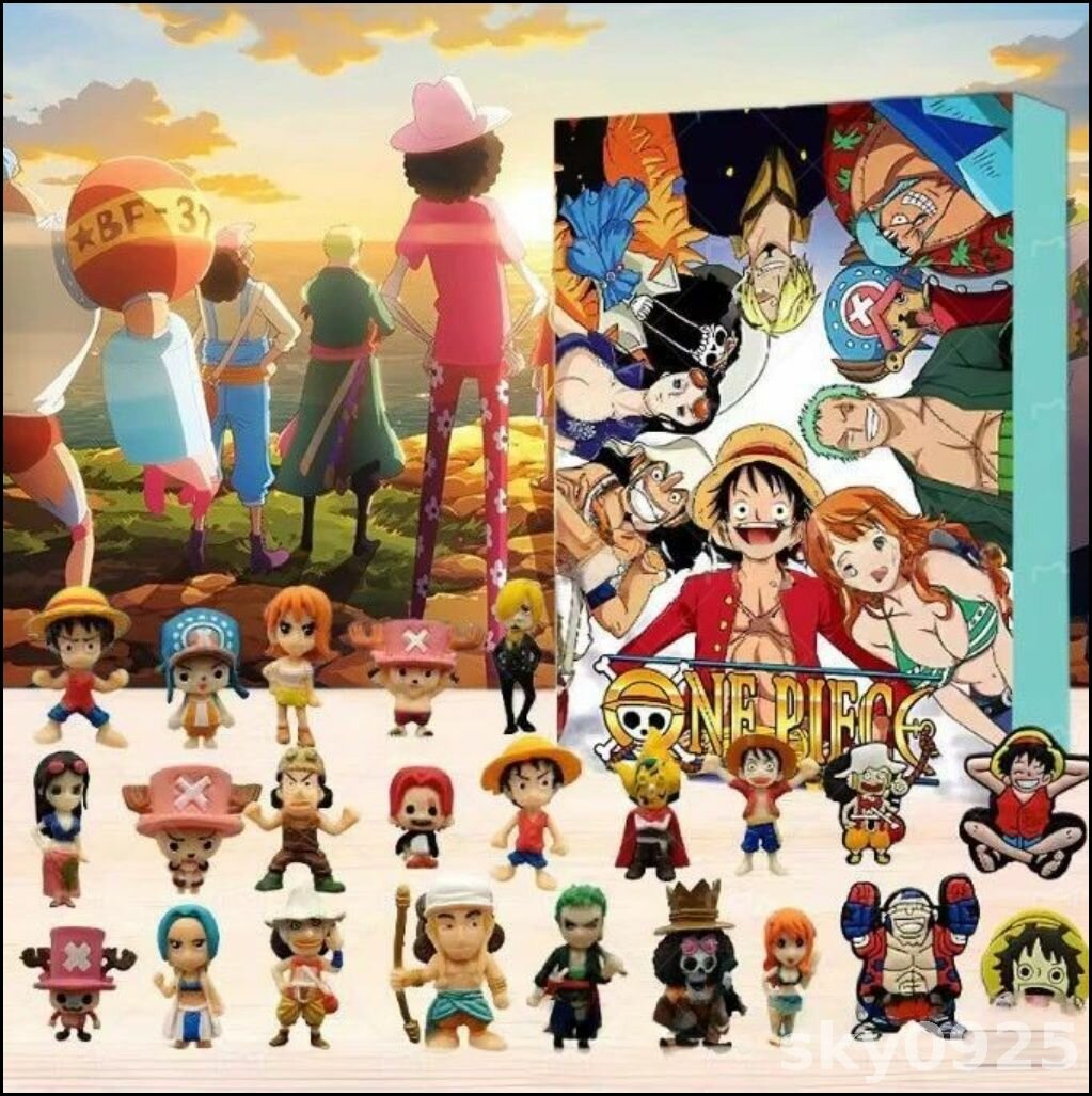Эксклюзивный адвенткалендарь по мотивам One Piece