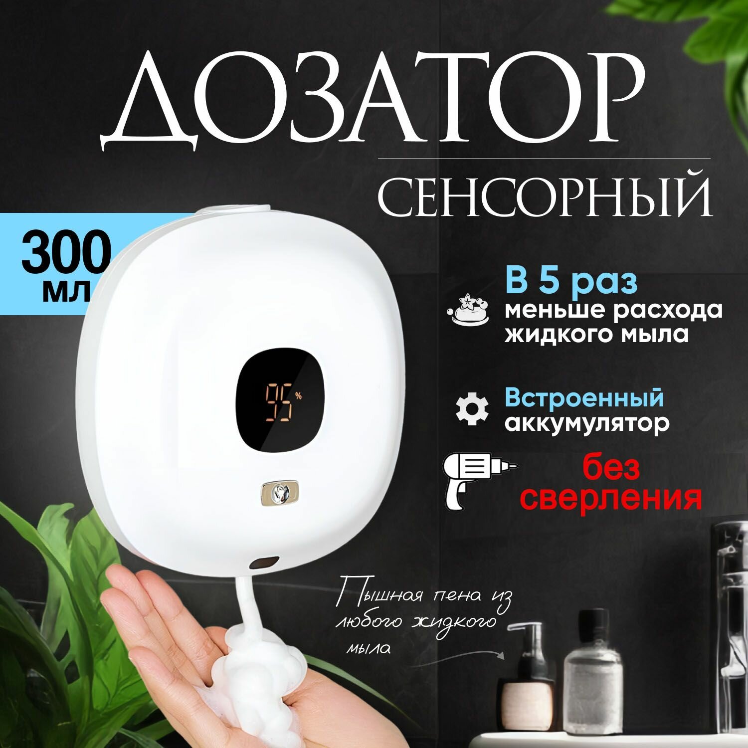 Диспенсер для мыла-пены