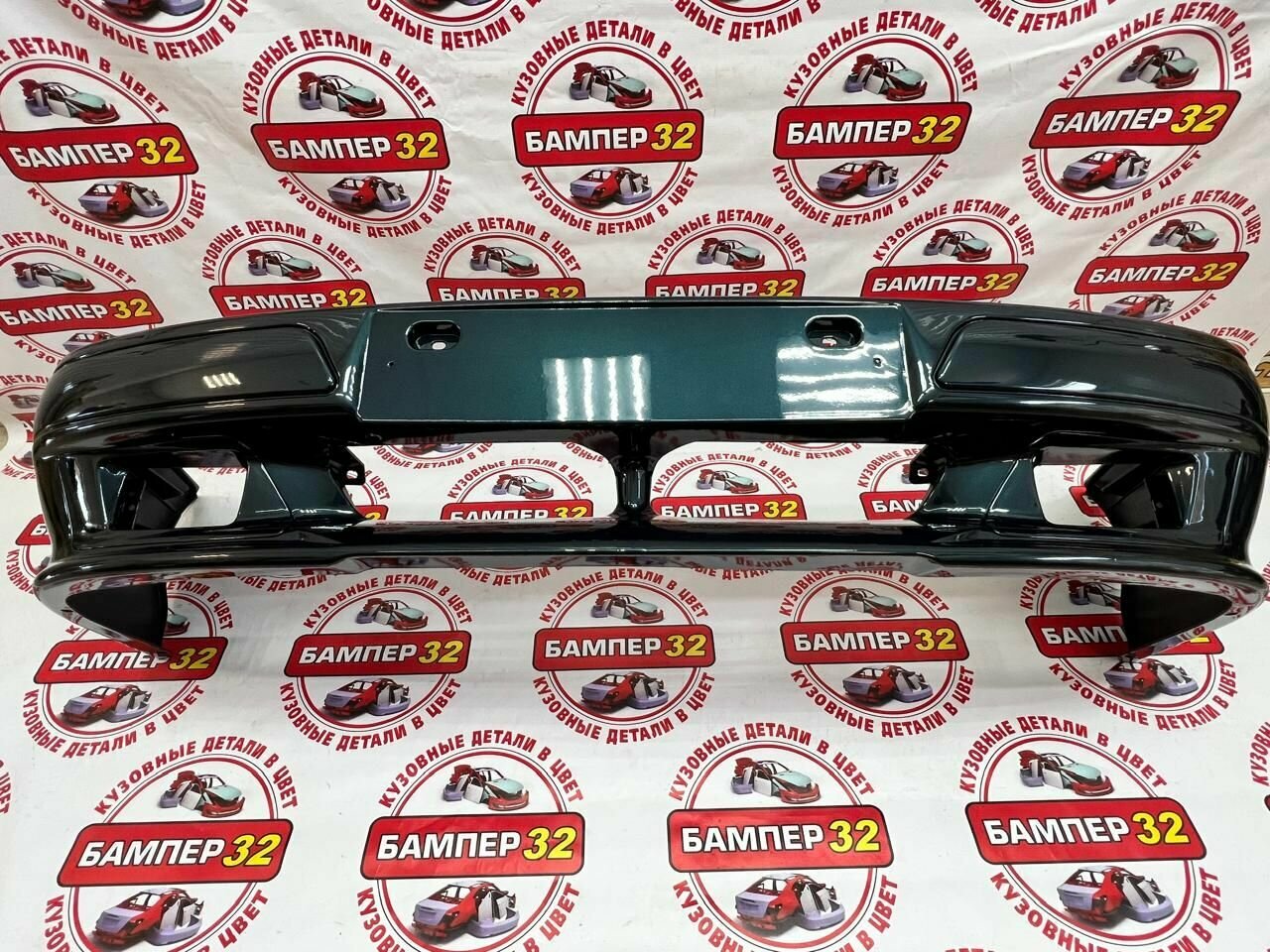 Бампер ВАЗ 2115, 2114, 2113 передний спорт, цвет Цунами, код 363