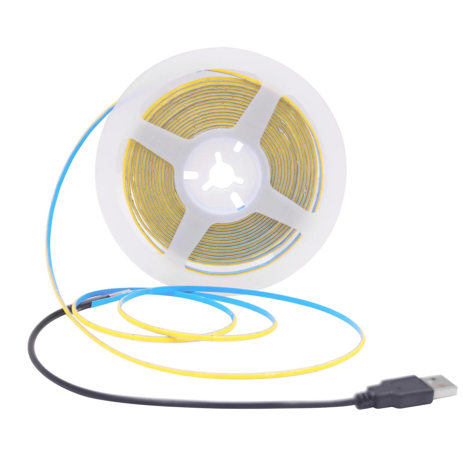 Светодиодная лента XUNATA 5В, 4 м, Blue, With USB