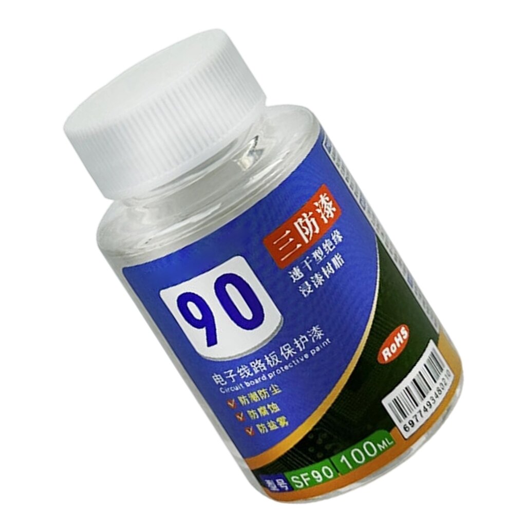 Изоляция печатной платы быстросохнущая тройная антикраска SF90-100ml