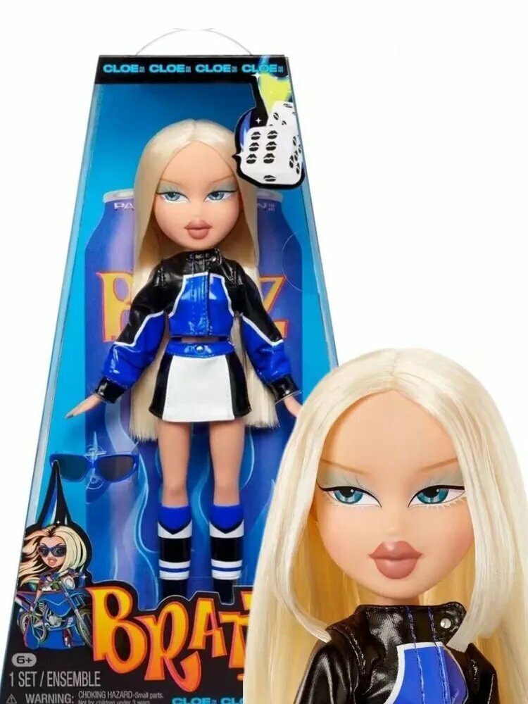 Bratz Scorchin'cloe-включает в себя 1 модную куклу и ее одежду и аксессуары, куклы в стиле гонок, милые игрушки для девочек