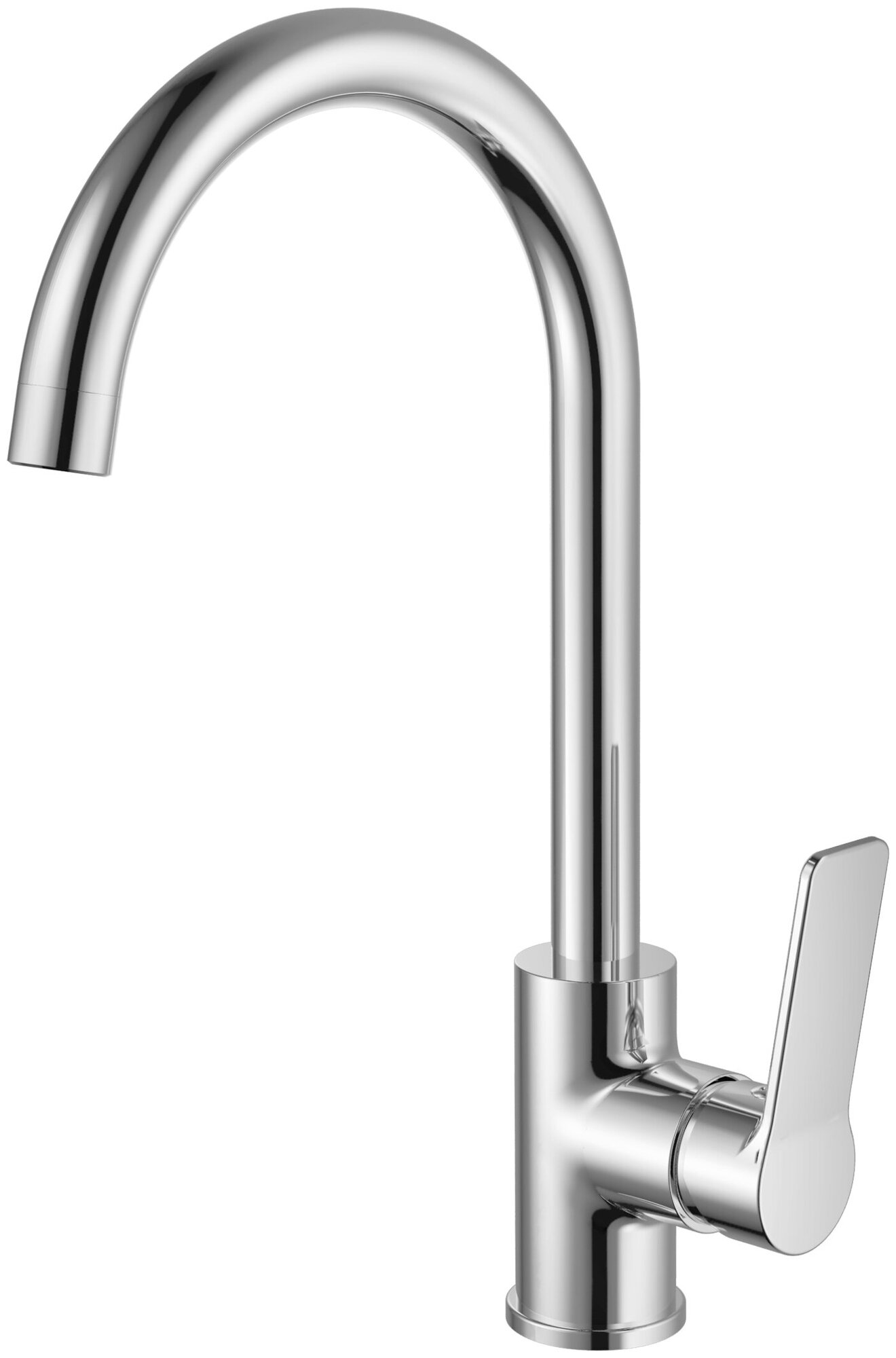 Смеситель для кухни с высоким поворотным изливом RUSH Haiti (HA1935-22)