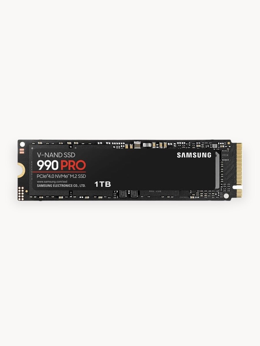 SSD накопитель Samsung MZ-V9P1T0CW, 1ТБ, NVMe, V-NAND, 7450МБ/с
