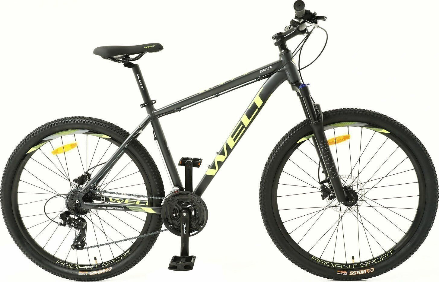 Велосипед Welt Ridge 1.0 HD 29, рост. XL, dark grey (2022)