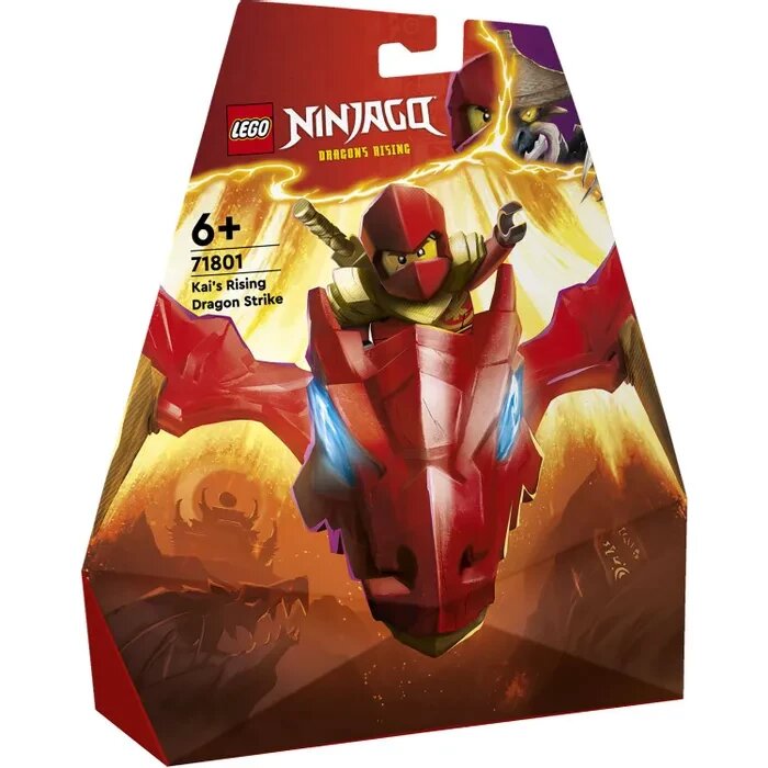 Конструктор LEGO Ninjago Удар восходящего дракона Кая 71801