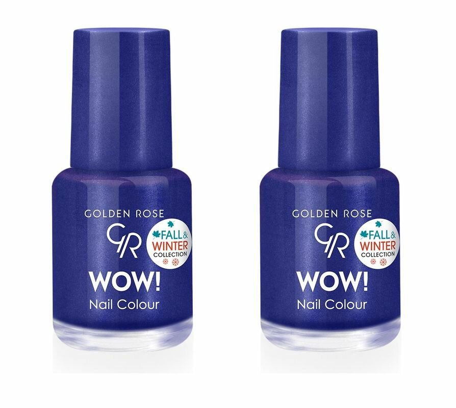 Golden Rose Лак для ногтей WOW! Fall and winter, тон 315, 2 шт