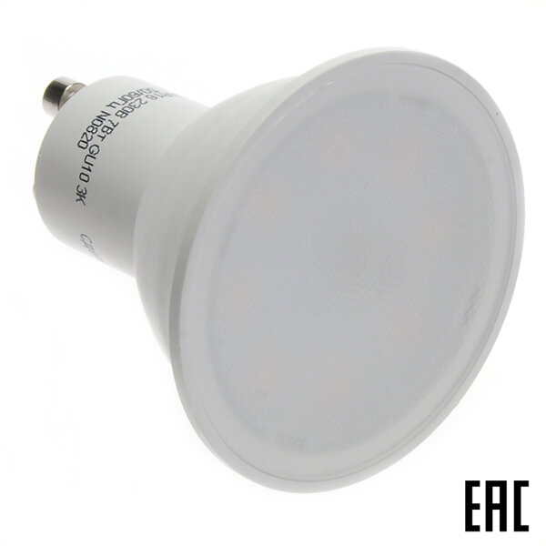 Лампа 7Вт 94227 NLL-PAR16-7-230-4K-GU10 500Лм 4000К светодиодная PAR16 х/б свет Navigator (5 шт. в комплекте)