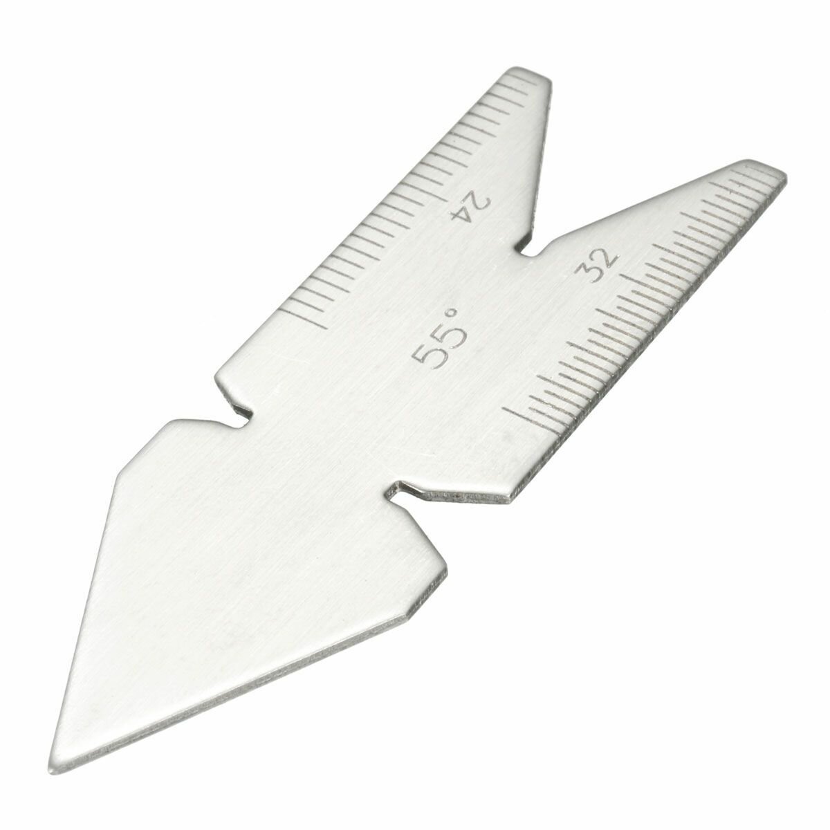 Шаблон для заточки токарных резьбовых резцов, 55 градусов, Альта Тулз