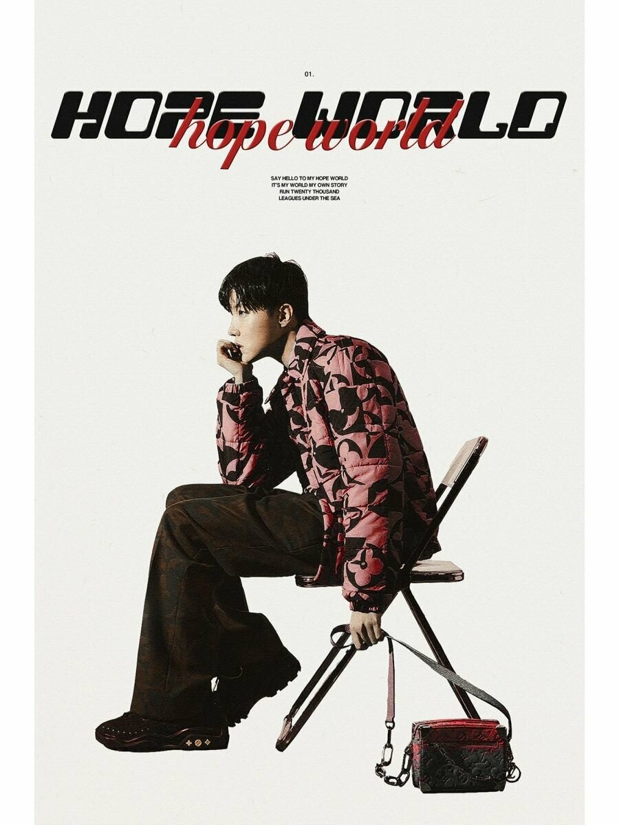 Постер "J-Hope - Hope World"