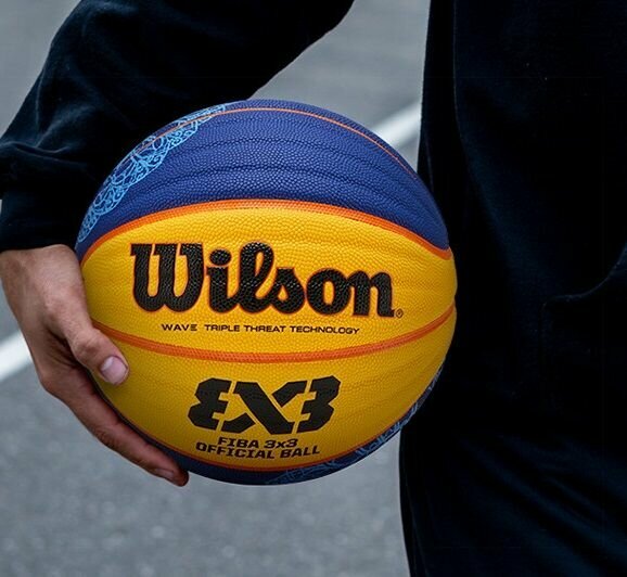 Wilson Мяч баскетбольный, 7 размер, синий