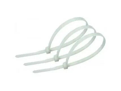 Хомут нейлоновый Nord YADA 4.8 х 400 мм белый 25 шт.