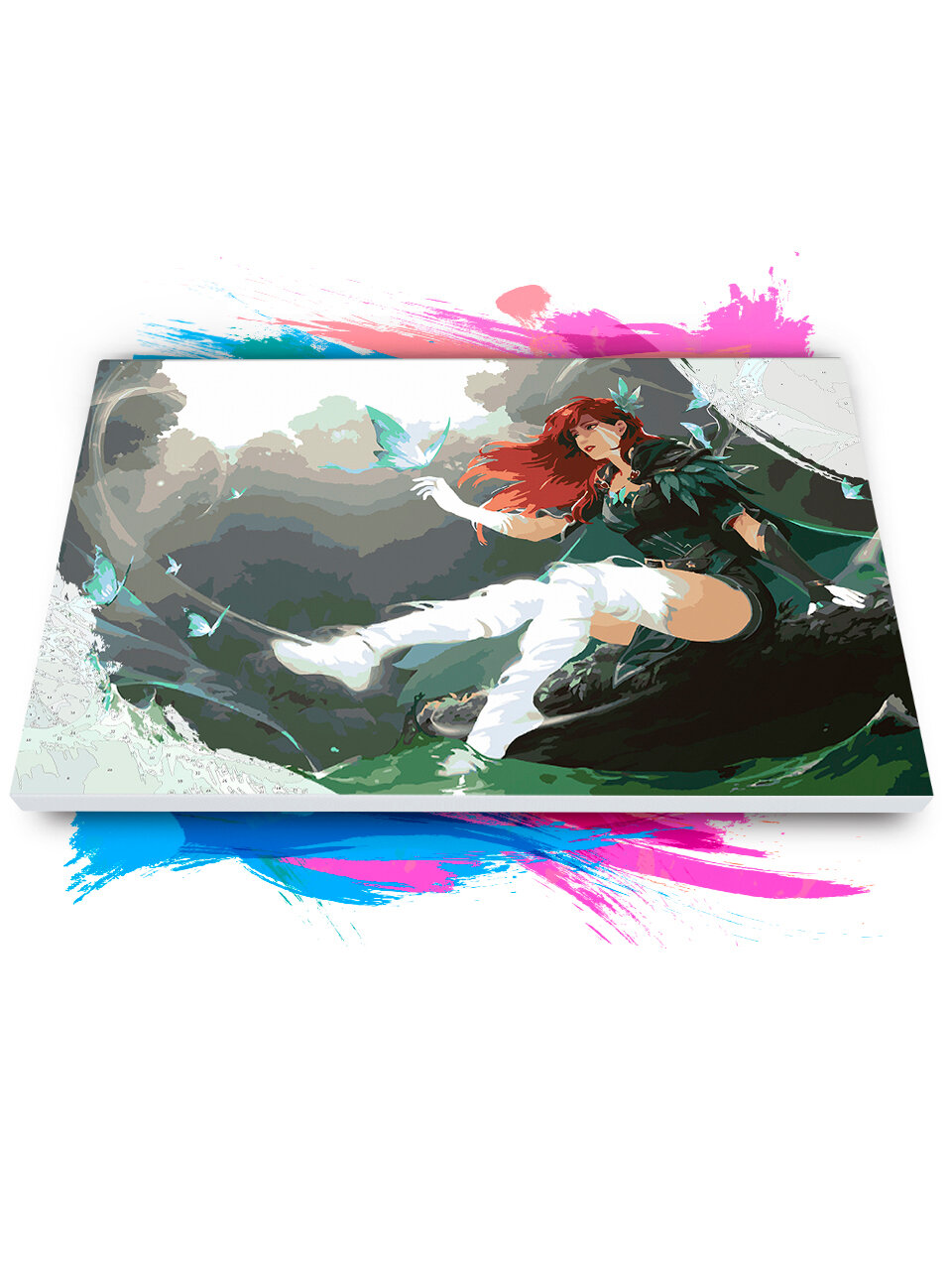 Картина по номерам на холсте Dota 2 - Windranger Art, 50 х 80 см