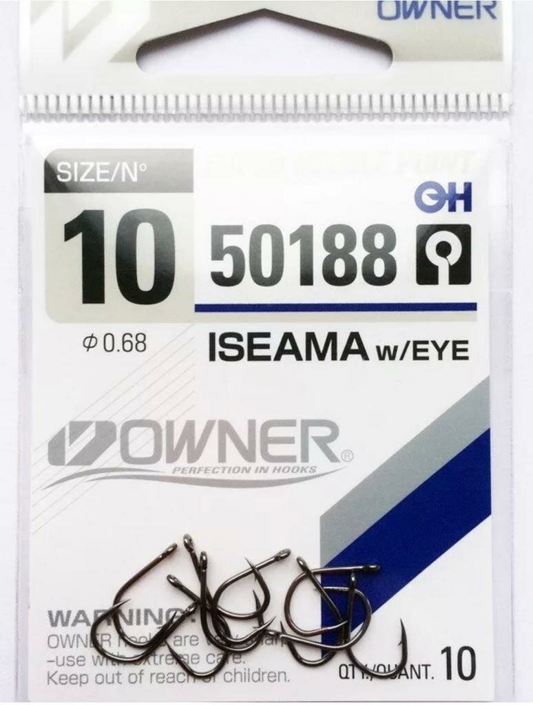 OWNER Крючок Iseama w/eue 50188 BC №10 10шт
