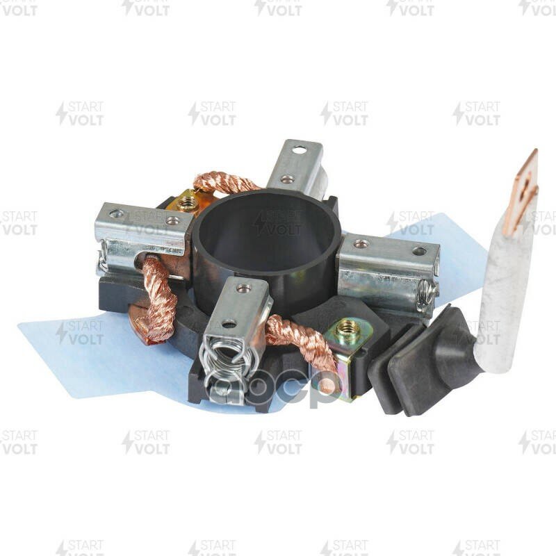 STARTVOLT VBS-0101X Узел щеточный стартера для а/м Лада/ГАЗ/УАЗ (ан. 572.3708310-01 н/о металл.) (VBS 0101X) — фото 1