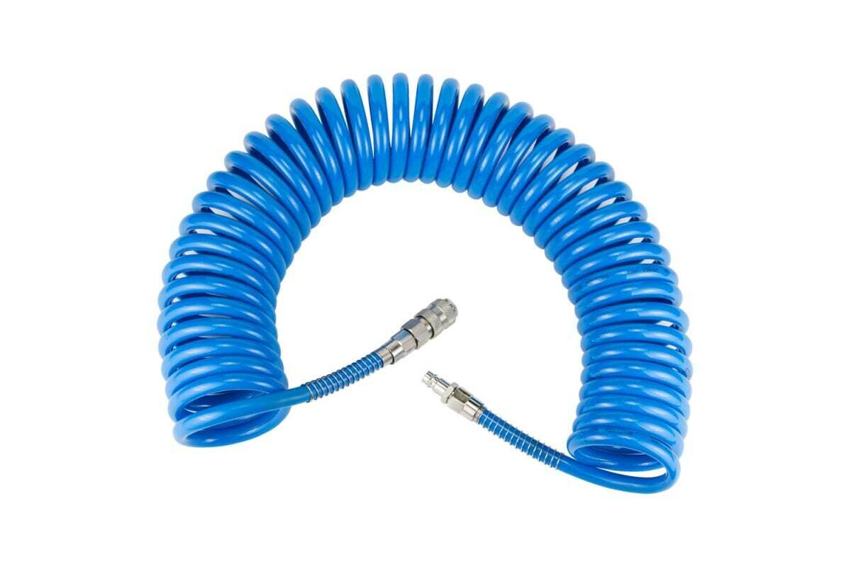 Спиральный шланг (PU 8x12 мм, 15 м) полиуретановый NORM PU ASN-15