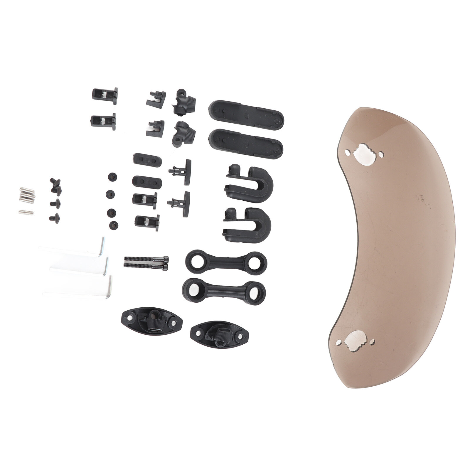 Ветрозащитный экран, всепогодный, удобный, регулируемый акриловый ветрозащитный экран для мотоцикла.