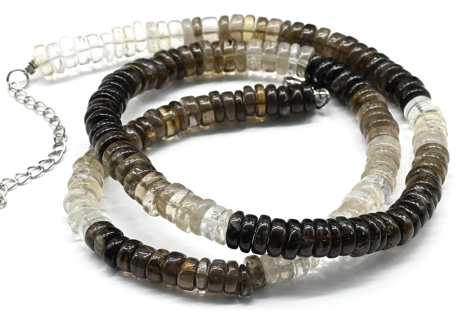 Бусы, топаз