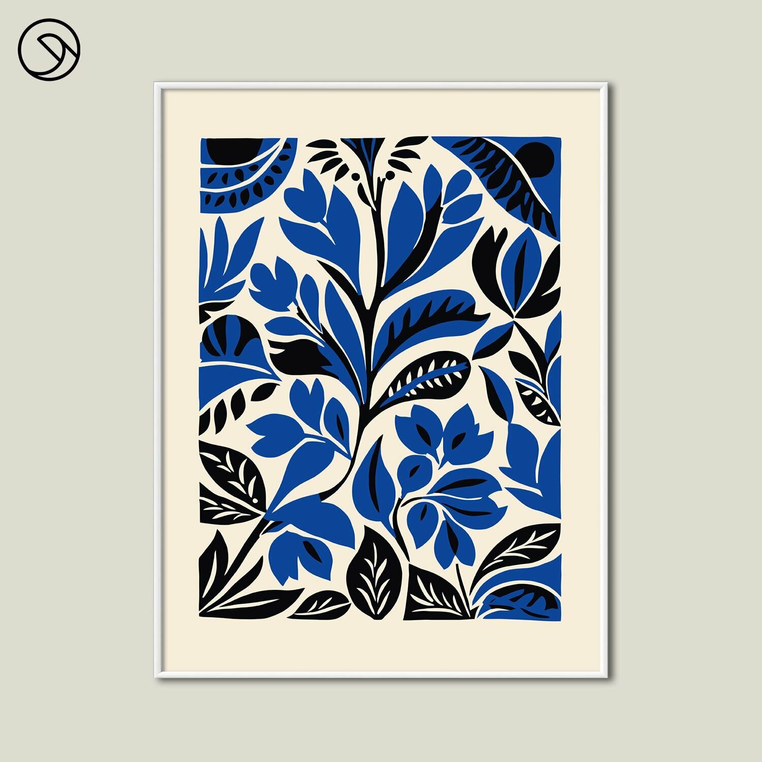 Постер в раме 50х70 Postermarkt, Арт Абстракция №42