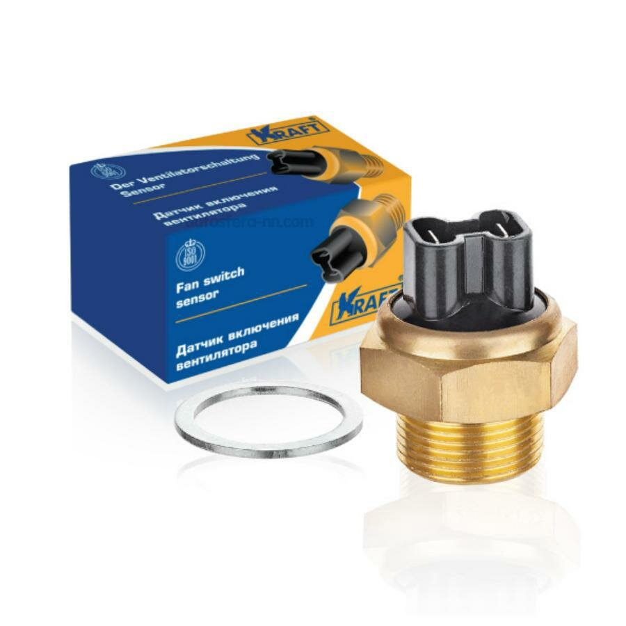 KRAFT KT104800 Датчик ВАЗ-2101 включения вентилятора 92-87 град.
