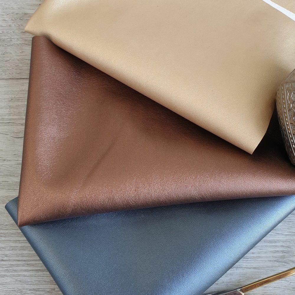 Набор искусственной кожи золото, серебро, бронза (nab140) экокожа