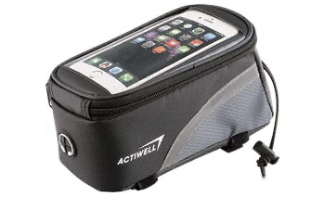 Велосумка на руль с карманом для телефона