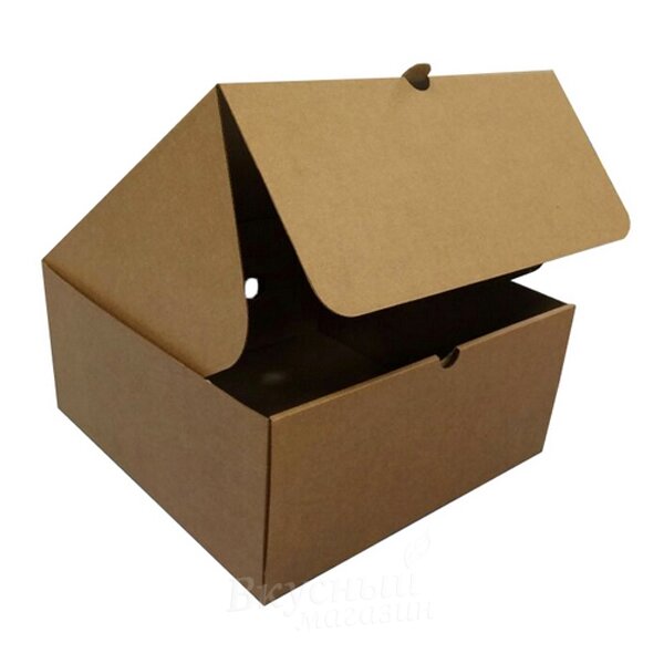 Упаковка для пирога и пиццы 28х13 Крафт Fupeco (Набор из 8 шт.)