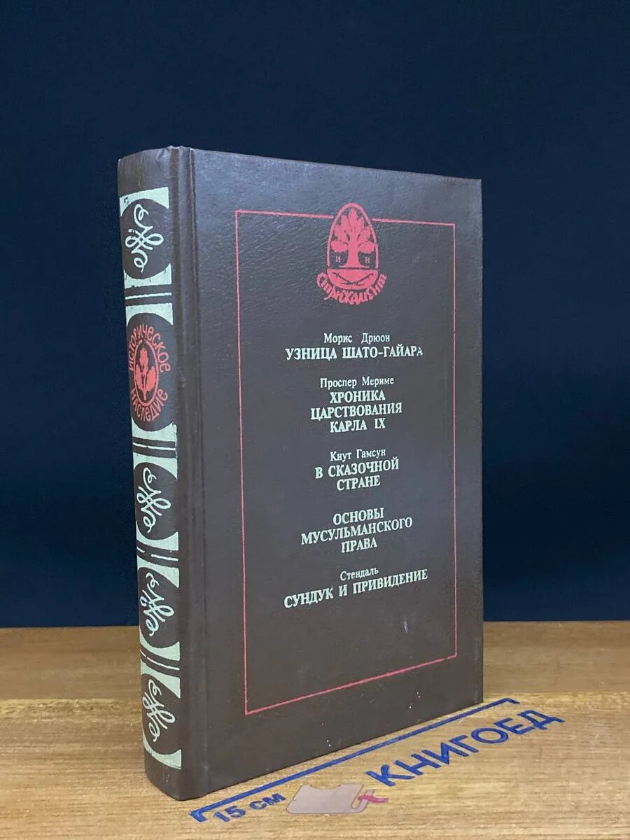 Книга. Узница Шато-Гайара. Хроника царствования Карла IX 1991 (2041280187263)