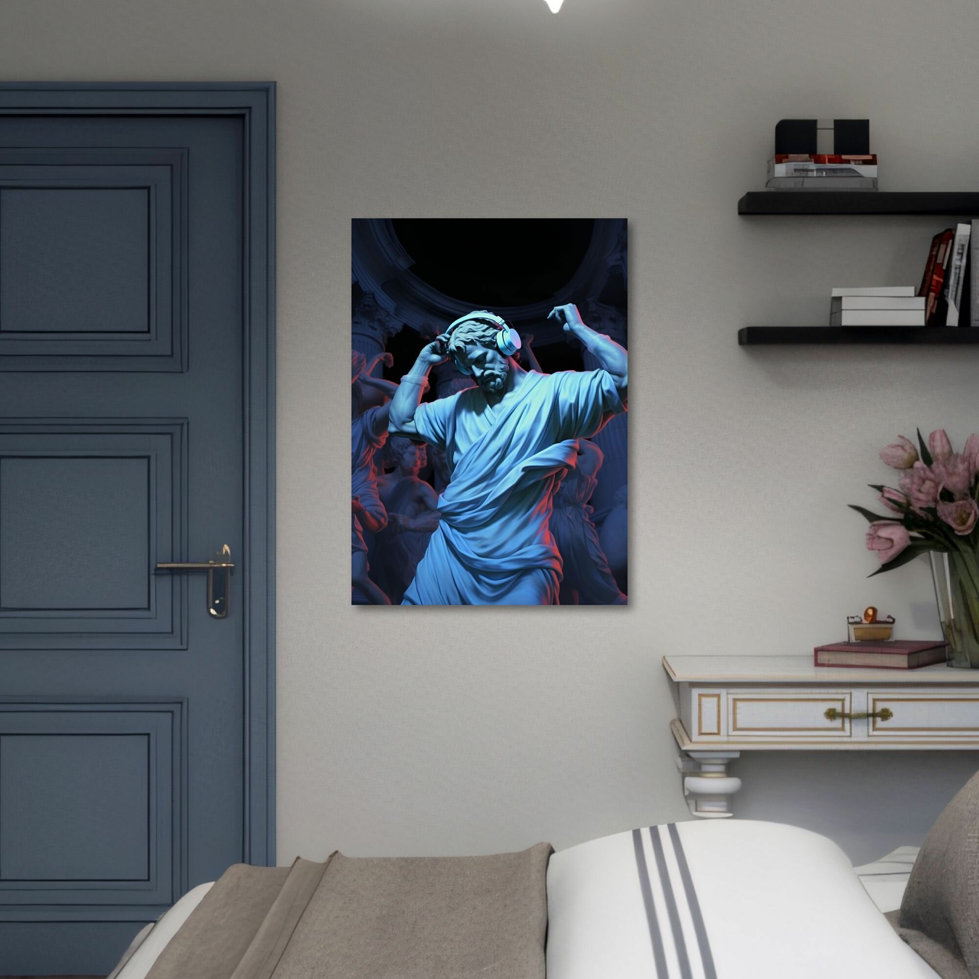 Картина на стену "Наедине со всеми" 50х70см 1шт.