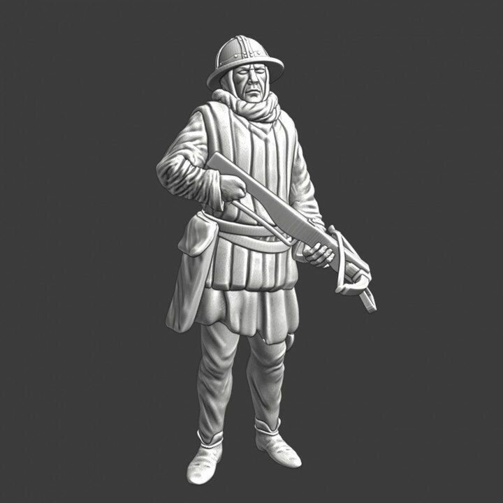 Историческая миниатюра(28мм) Крестоносец