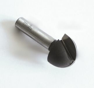 Фреза пазовая галтельная 4,8х13мм S8мм R2,4мм Klein C111.048. R