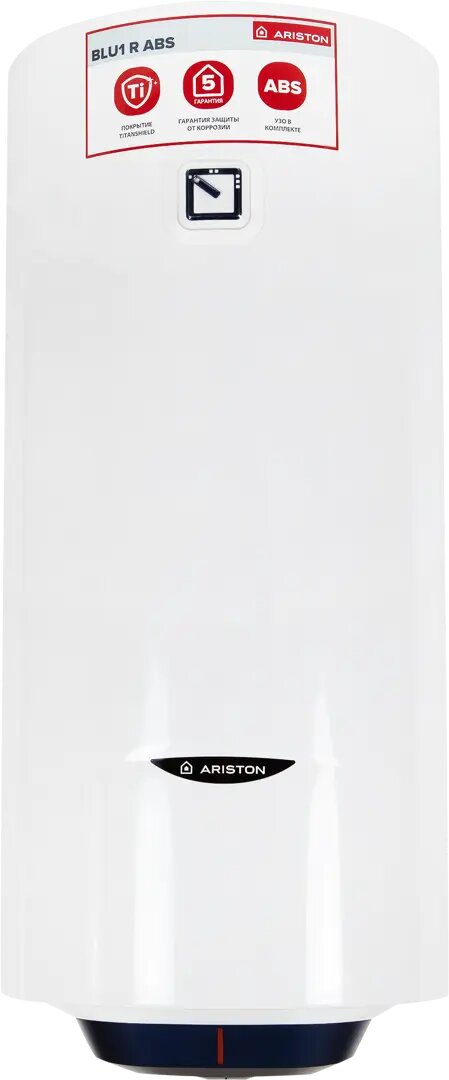 Накопительный водонагреватель электрический 50 л Ariston BLU1 R ABS Slim 3700618 2 кВт эмалированная сталь мокрый ТЭН