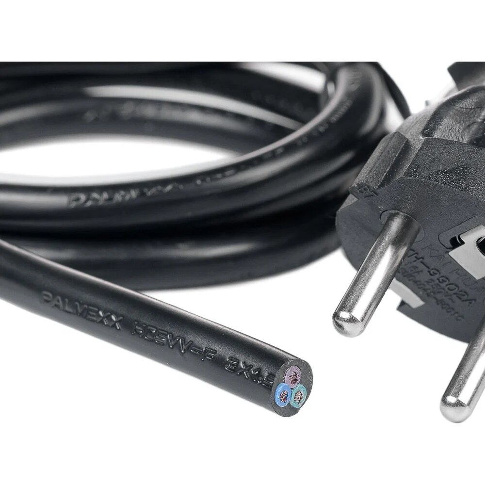Кабель питания PALMEXX IEC-C13, 3x1.5, CEE 7/7 Schuko, длина 1.5м PA-CABL-3PIN-С13-15 для надежного соединения трубопроводов